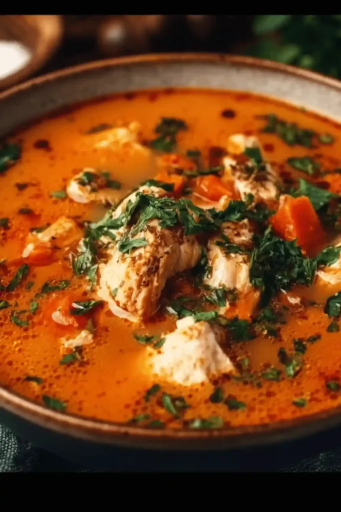 Creamy Paprika Chicken Soup: 5-Star Comfort